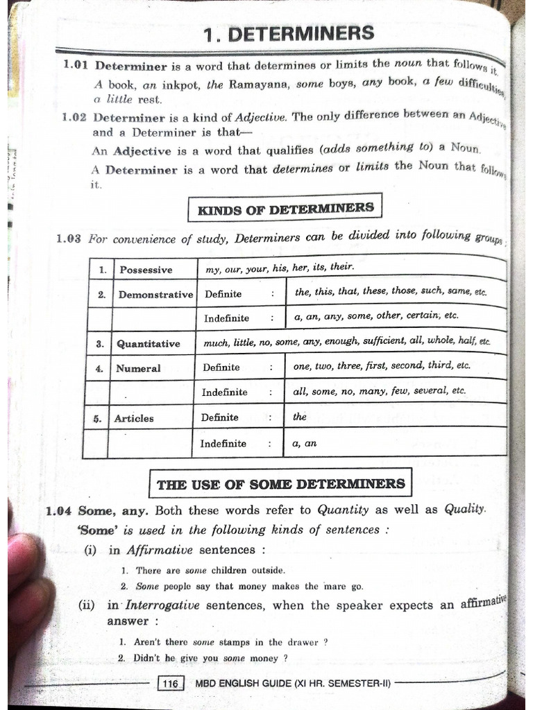 Determiners | PDF