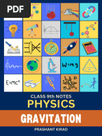 Class 9 Physics Chapter 3 Gravitation | PDF