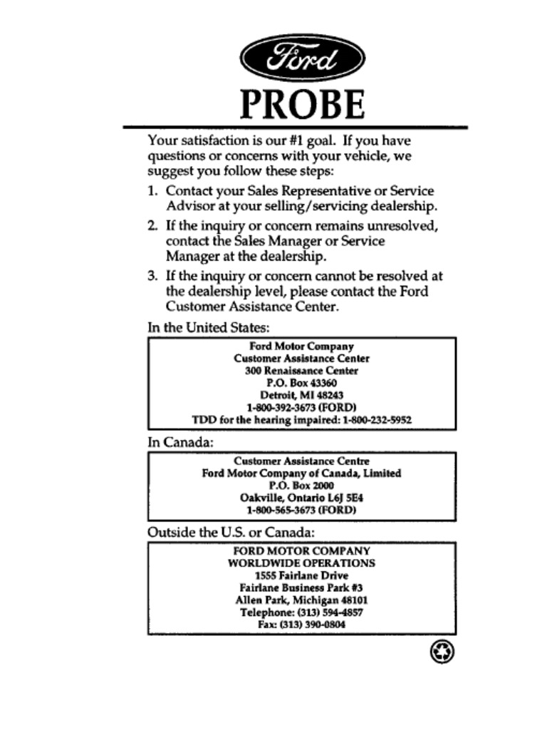 Owner Manual Probe | PDF