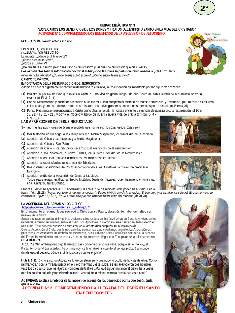 2° Hoja Informativa 3era EDA 2024 | PDF