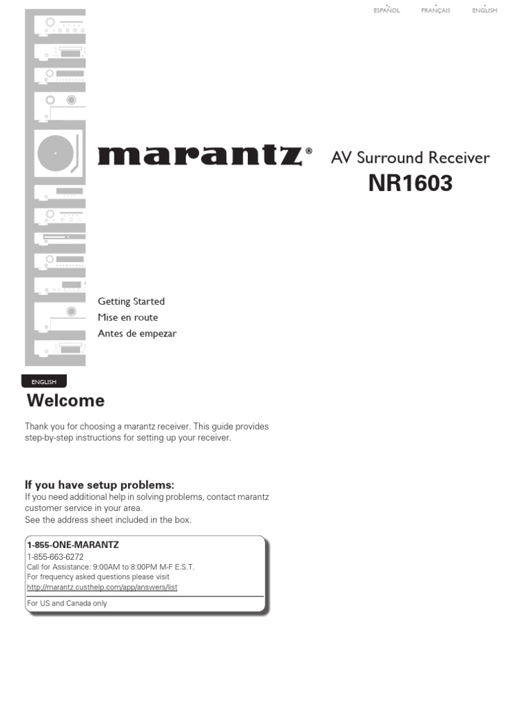 NR1603U ENG GettingStarted UG v00 | PDF