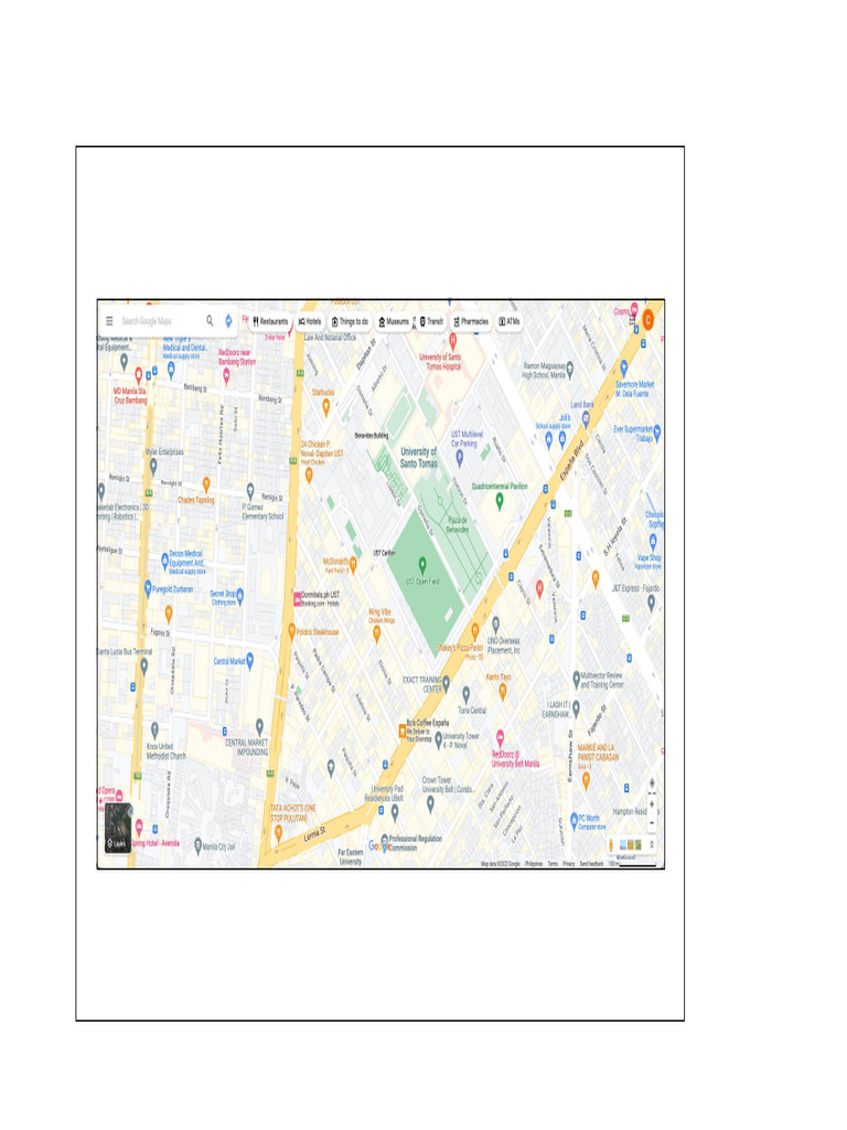 Vicinity Map A4 | PDF