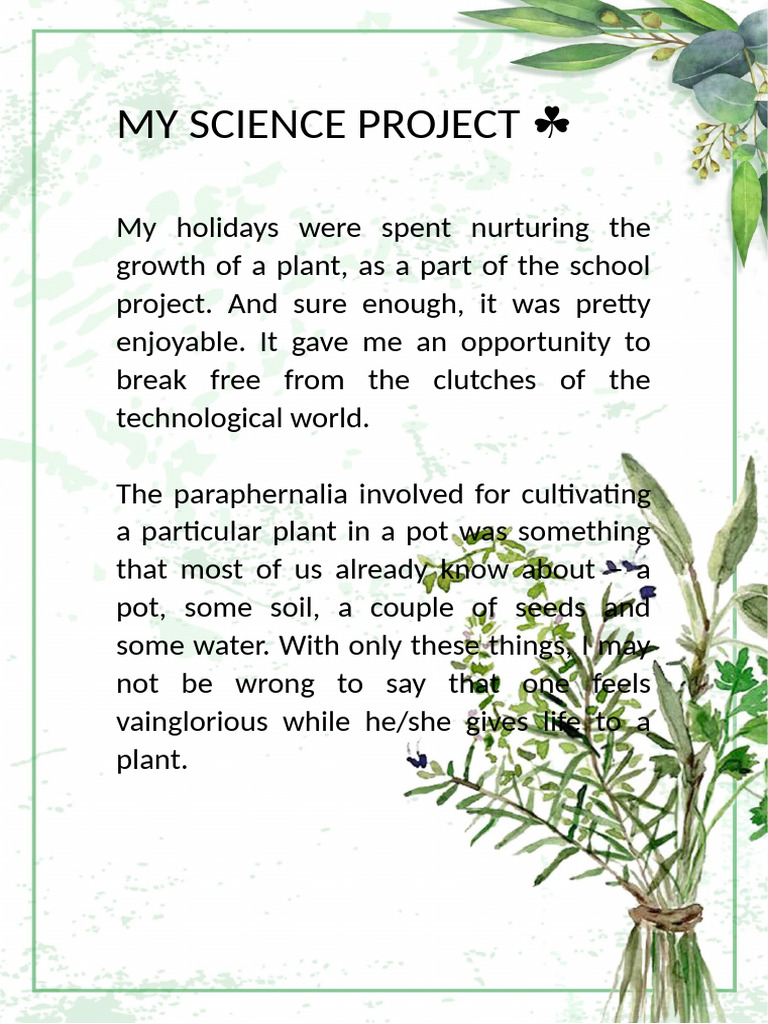 Aditi Bhoumick 8E Science HHW | PDF