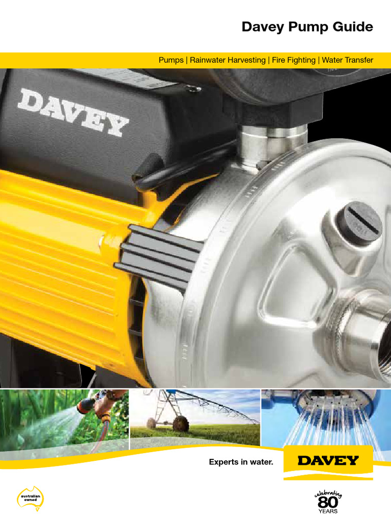 Davey Pump Guide | PDF