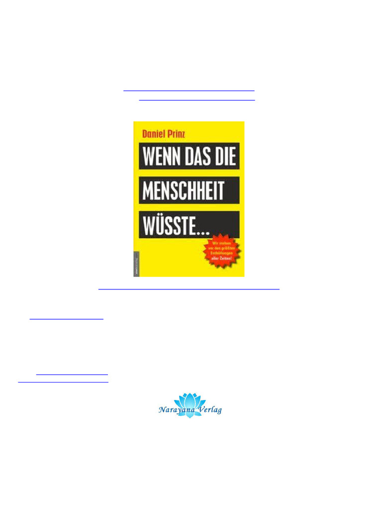 Wenn Das Die Menschheit Wuesste Daniel Prinz Jan Van Helsing.23674 | PDF