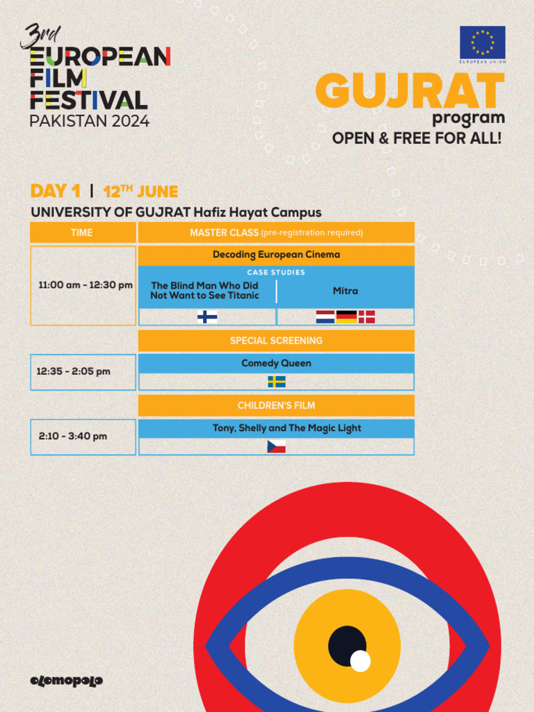 EUFF24 Program MS Day-Wise - GUJ | PDF