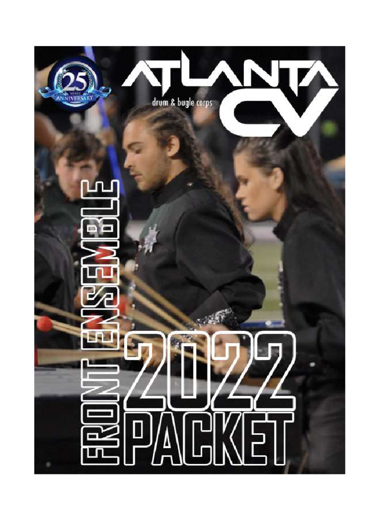Open Atlanta CV 2022 Front Ensemble Packet | PDF