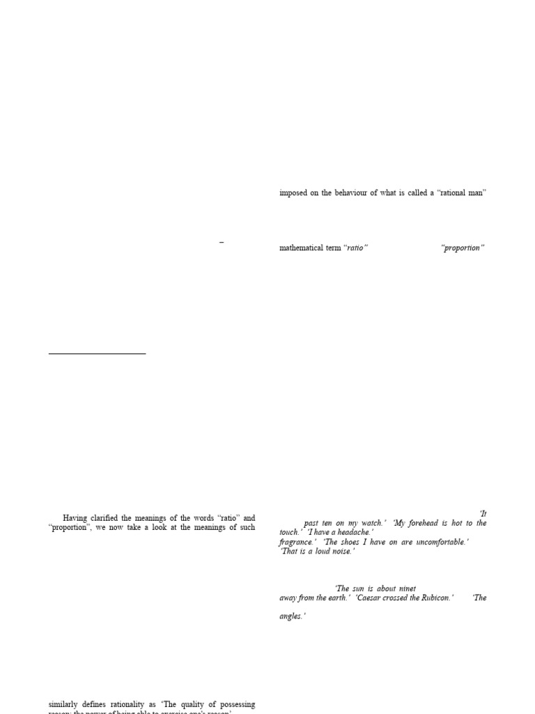 Instrumental Rationality, DR Aja | PDF