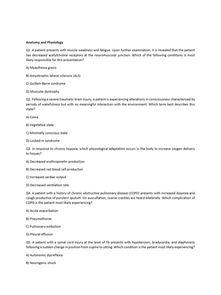 NCK Paper 1 MCQS 2024 Questions | PDF