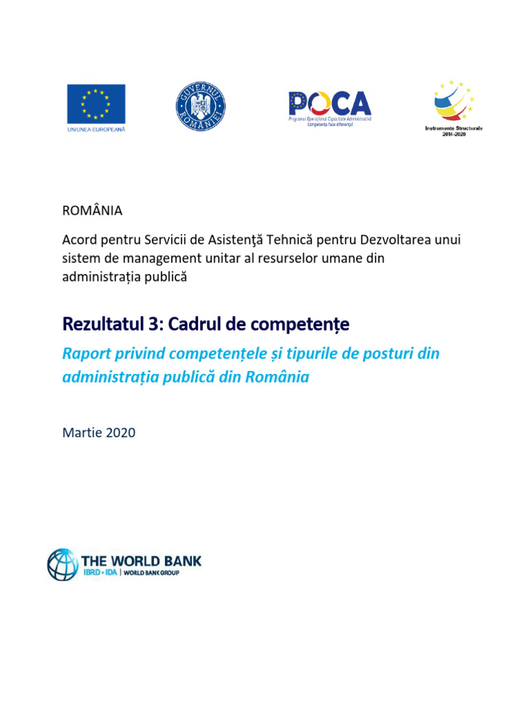 3 Report On Competencies and JobsRO CNCISCAP | PDF
