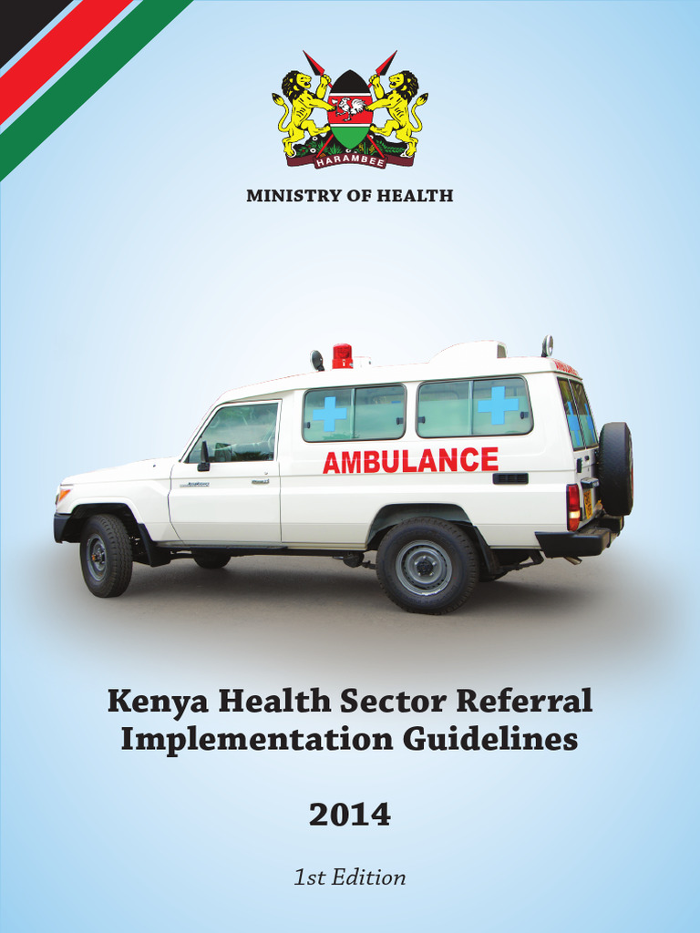 Ministry Of Health Referral Guidelines Pdf