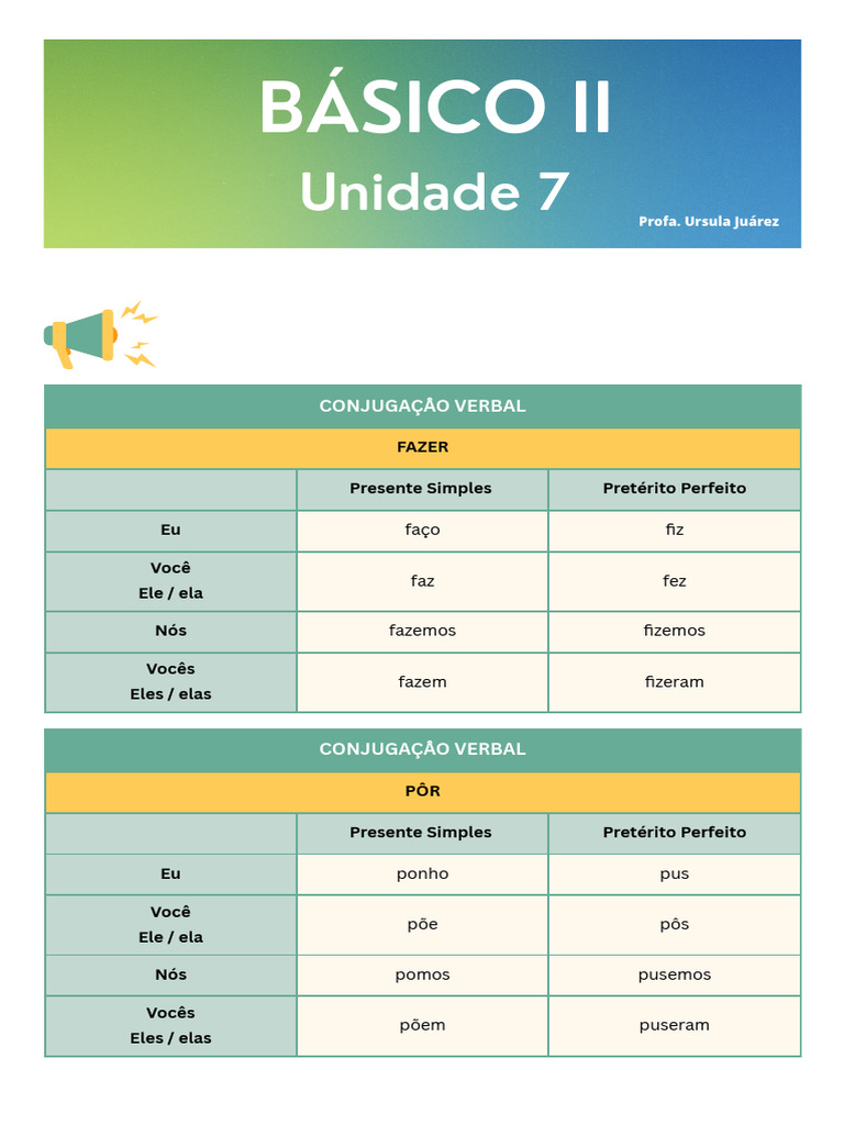 Basico Ii - U7 | PDF