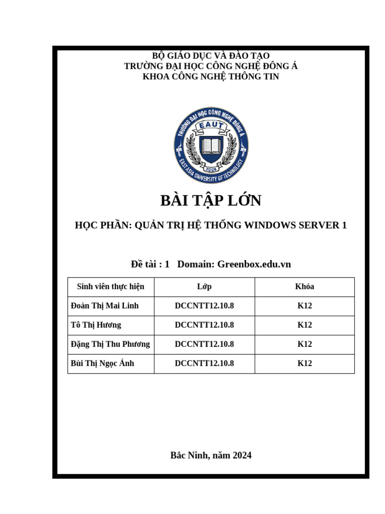 Quan Tri He Dieu Hanh Nhom 5 | PDF