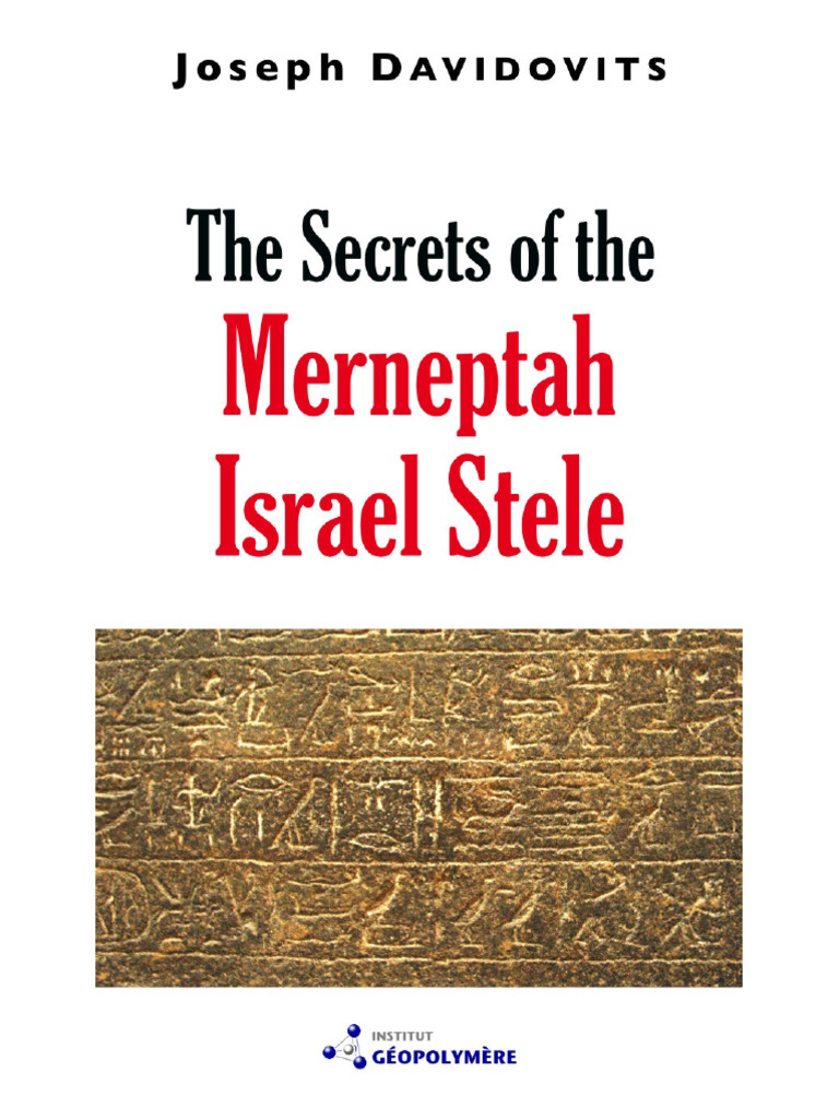 The Secrets of The Merneptah Israel Stele | PDF