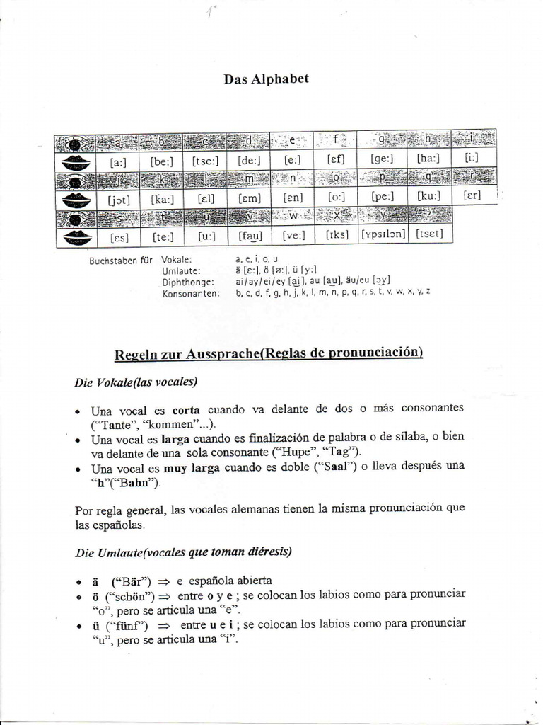 Das Alphabet | PDF