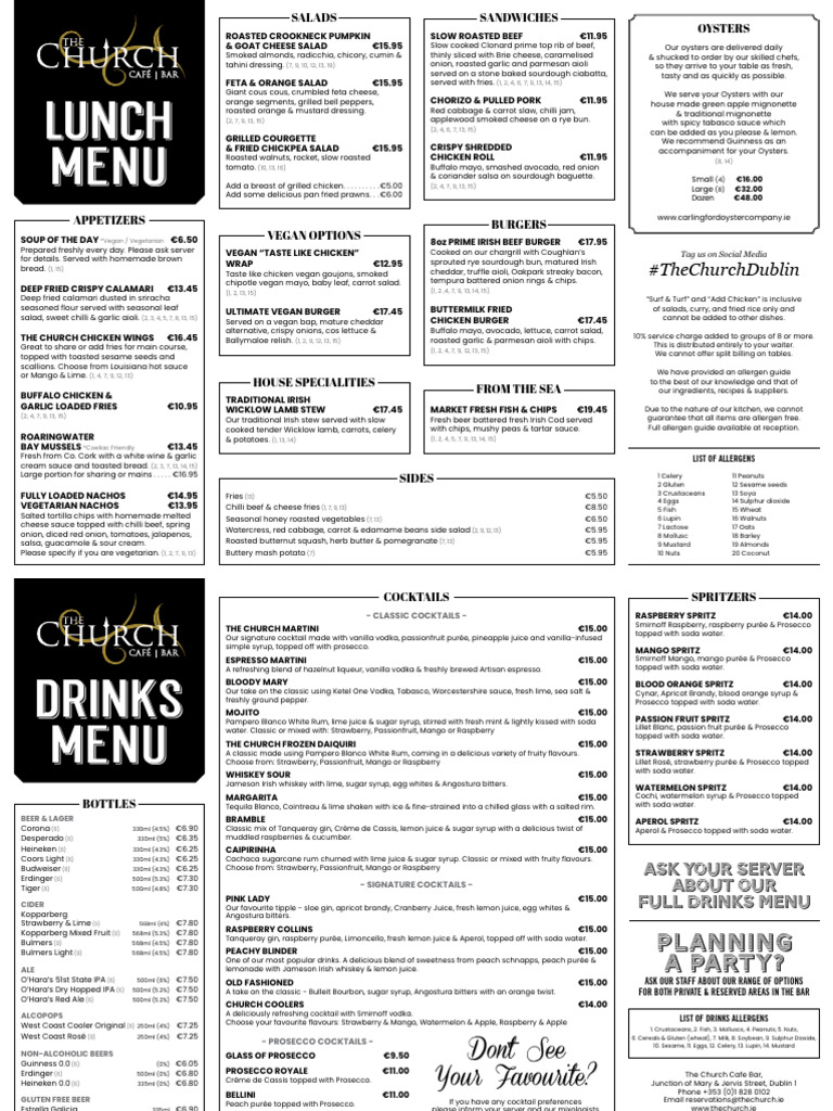 Lunch Menu March 2023 | PDF