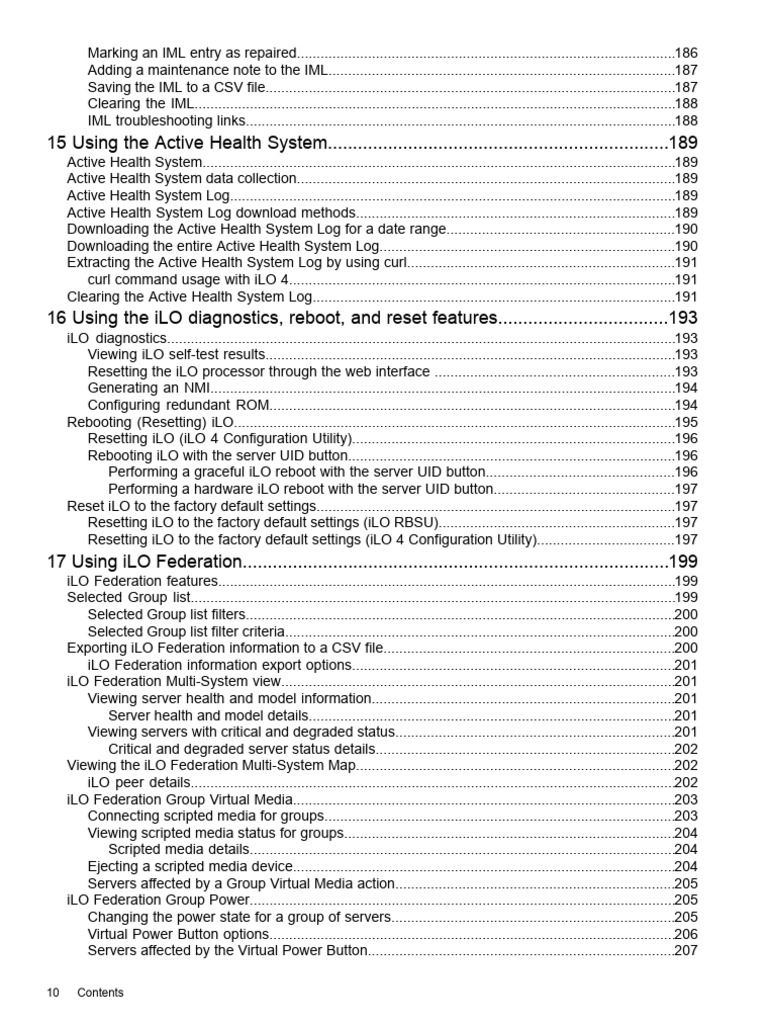 HPE iLO 4 User Guide - USE | PDF