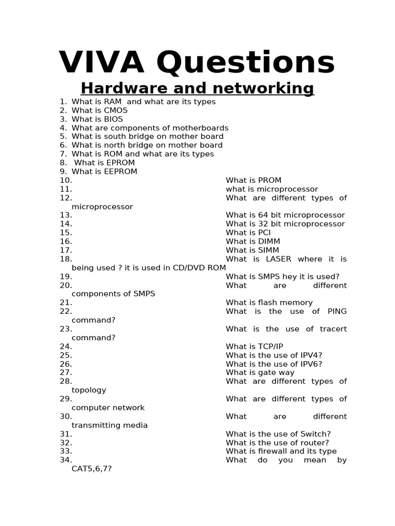 DNS Viva Questions | PDF