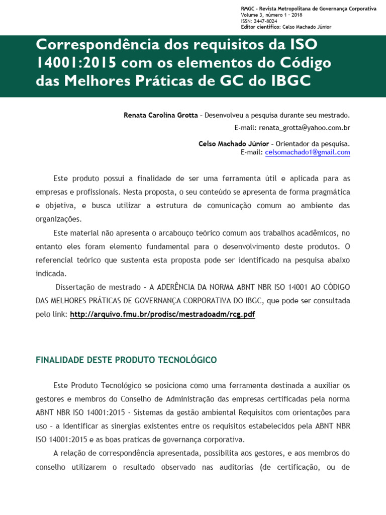 Admin,+101-120 Correspondência+dos+requisitos+da+ISO | PDF