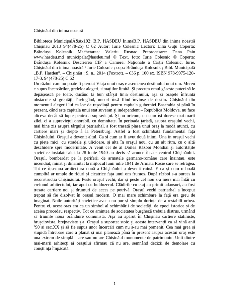 Ch_din_inima | PDF