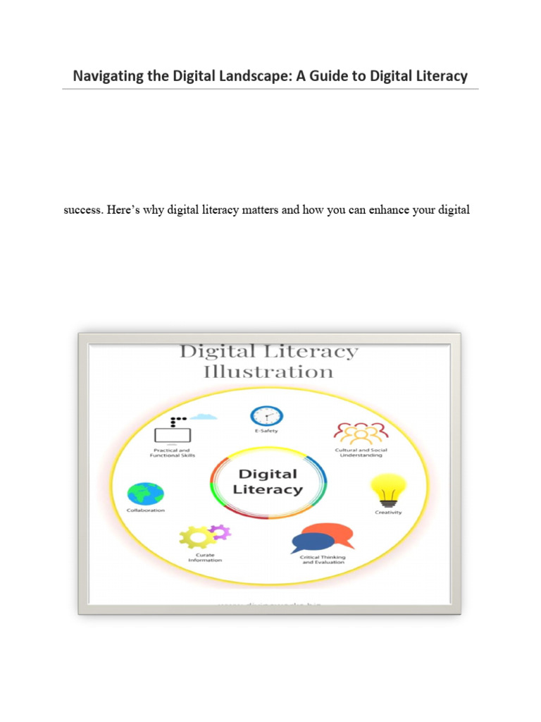 Digital Literacy | PDF