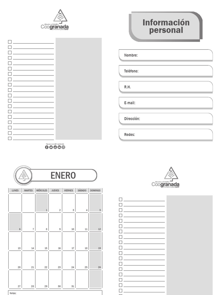 Programador Coogranada 2025 | PDF