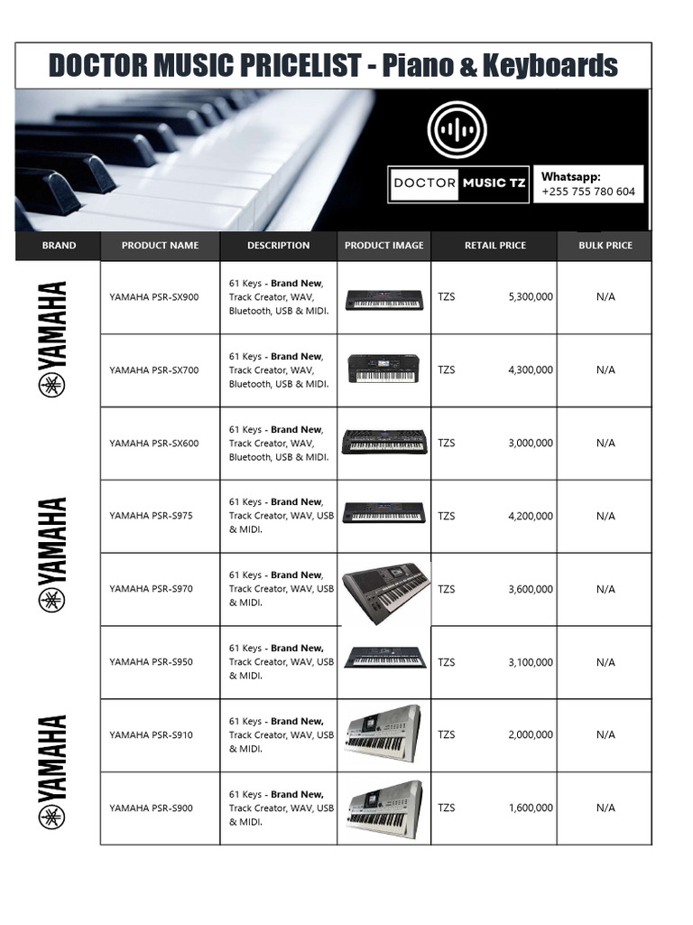 Doctor Music Piano and Keyboards | PDF