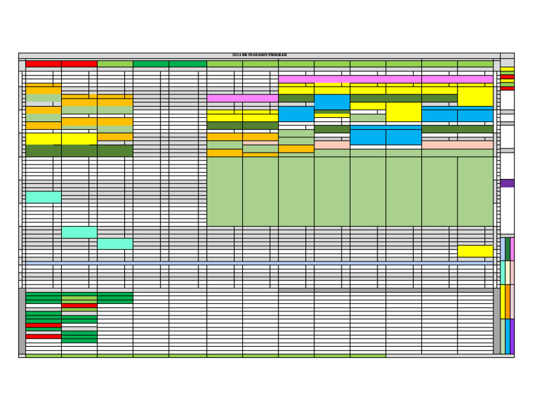 Aug 8 Schedule | PDF