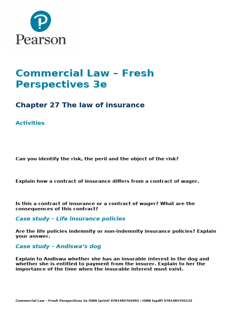 Chapter 27 Questions - 06 Sept | PDF