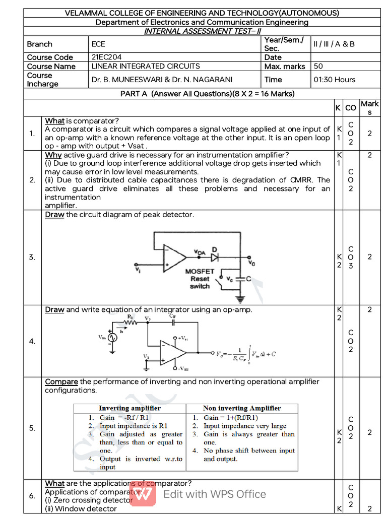 Lic Iat 2 QB Part A Answers | PDF