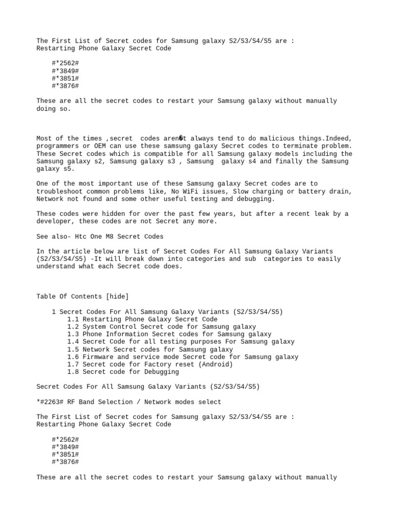 S3 Secret Codes Better2 | PDF