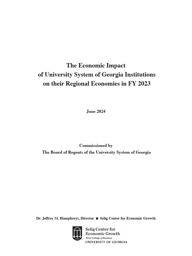 USG Economic Impact 2023 | PDF