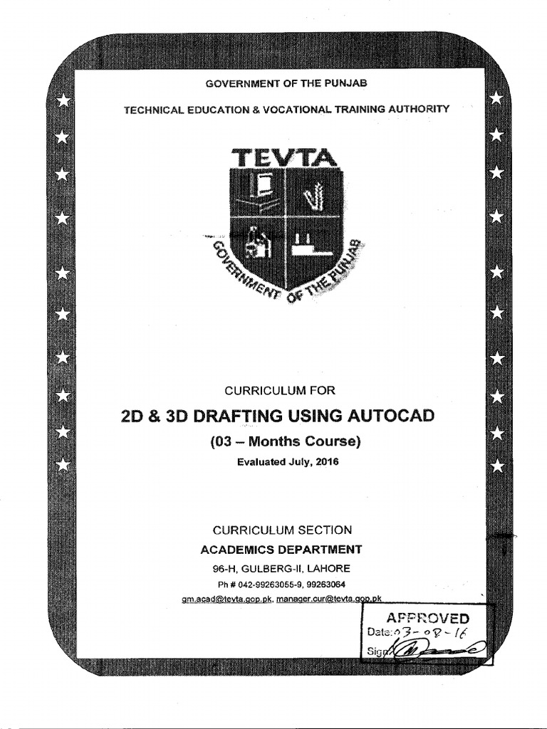 2D and 3D Drafting Using AutoCAD | PDF