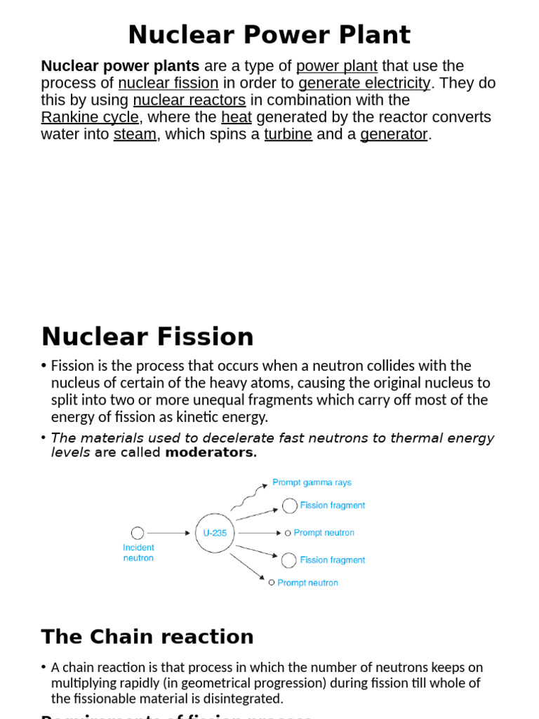 Chapter 4 Nuclear Power Plant | PDF