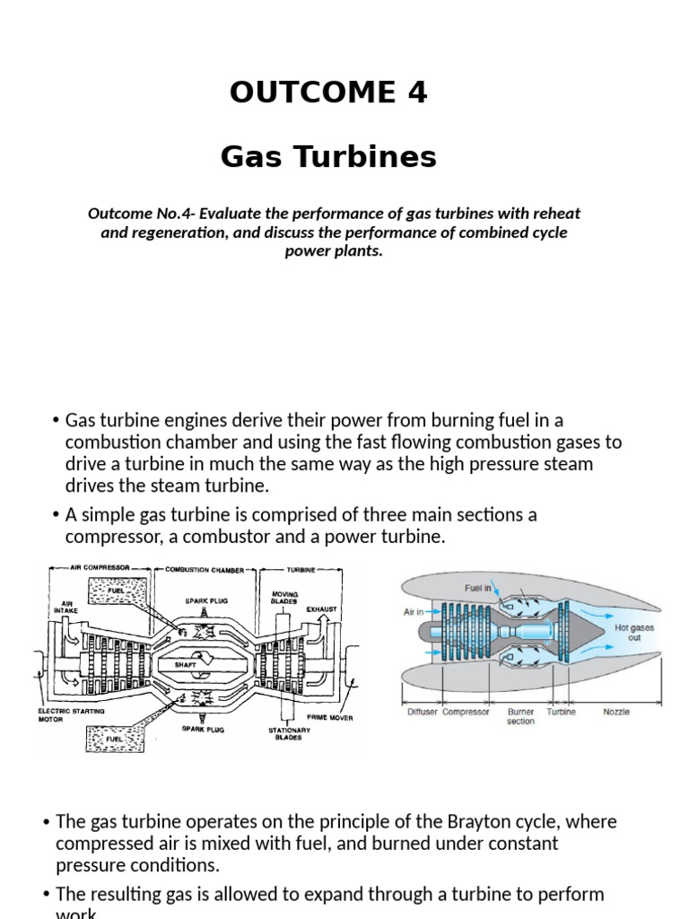Chapter 6 Gas Turbine | PDF
