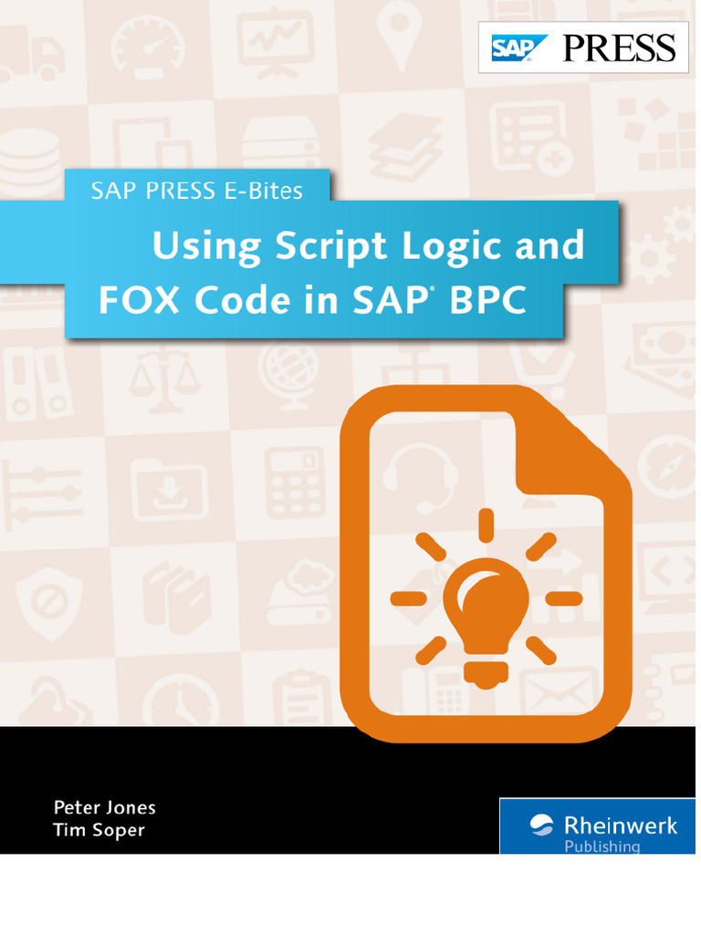 Using Script Logic and FOX Logic in SAP BPC | PDF
