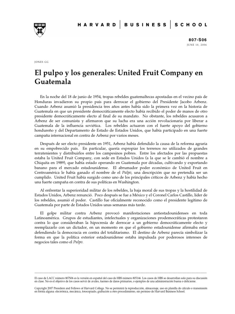 United Fruit Company | PDF