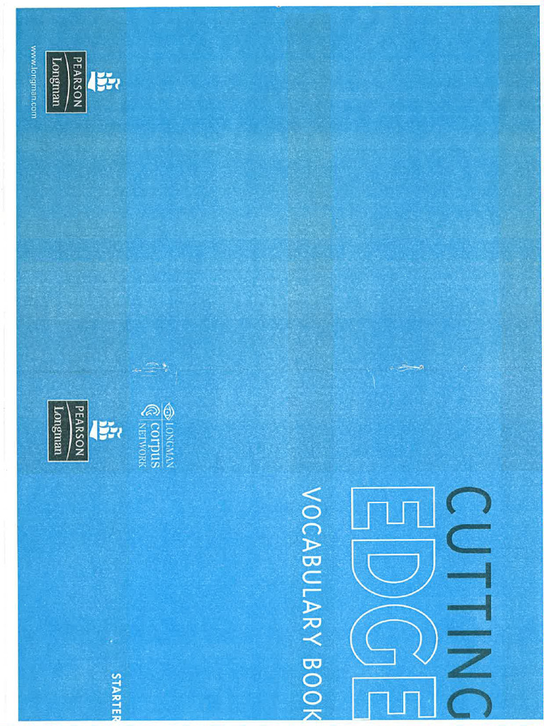 Cutting Edge Vocabulary Book | PDF