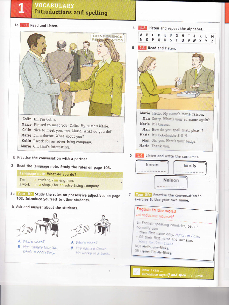 English for life 1-40 | PDF