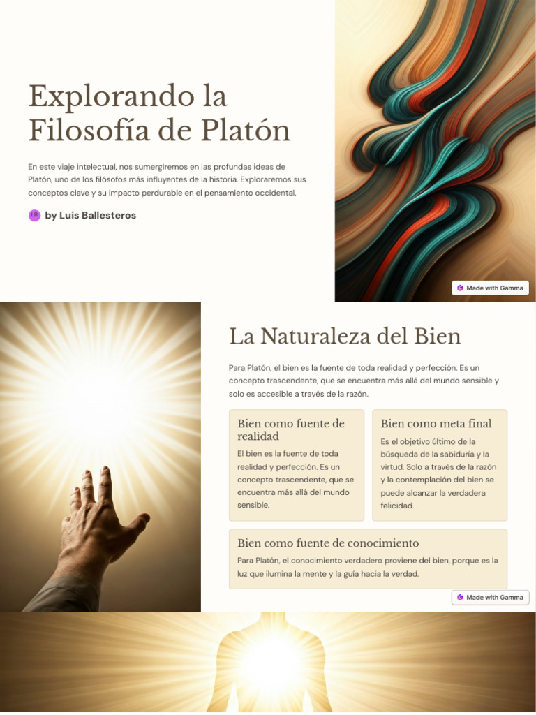 Explorando La Filosofia de Platon | PDF | Valor | Virtud