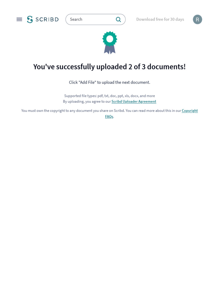 Upload A Document - Scribd | PDF