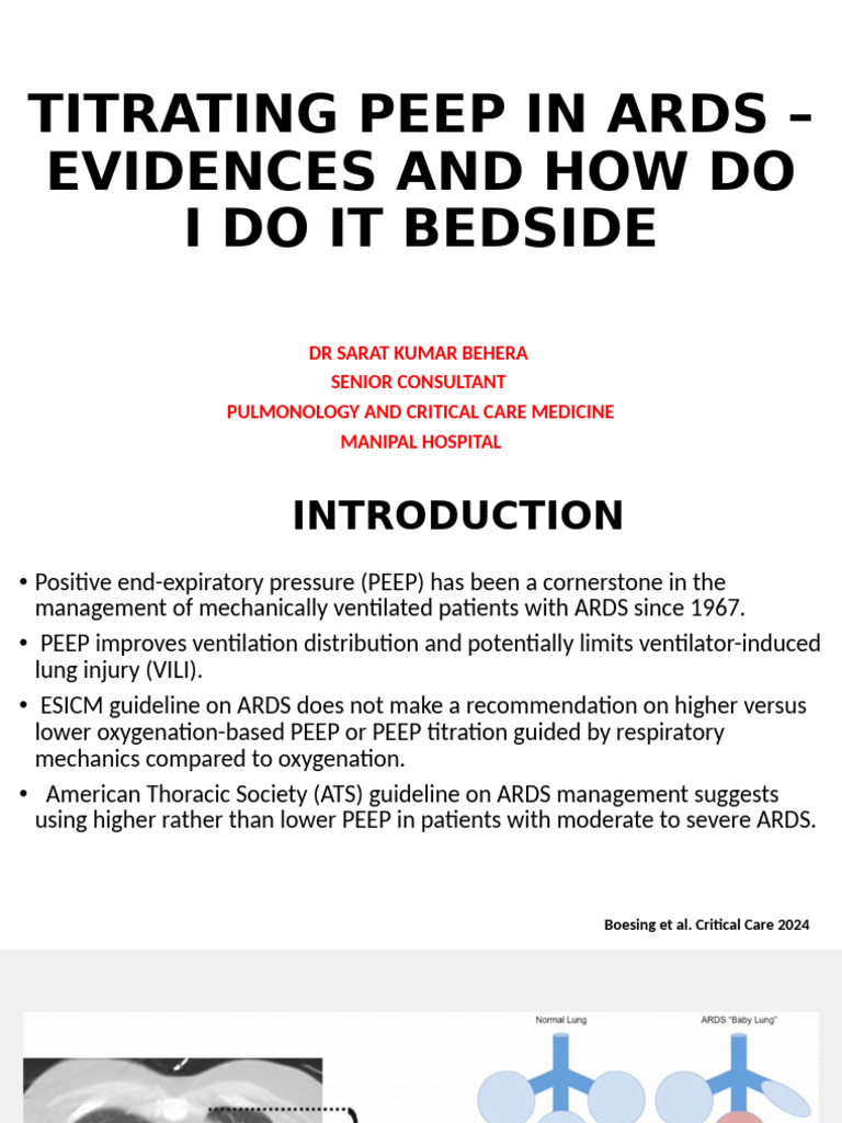 How To Titrate Peep | PDF
