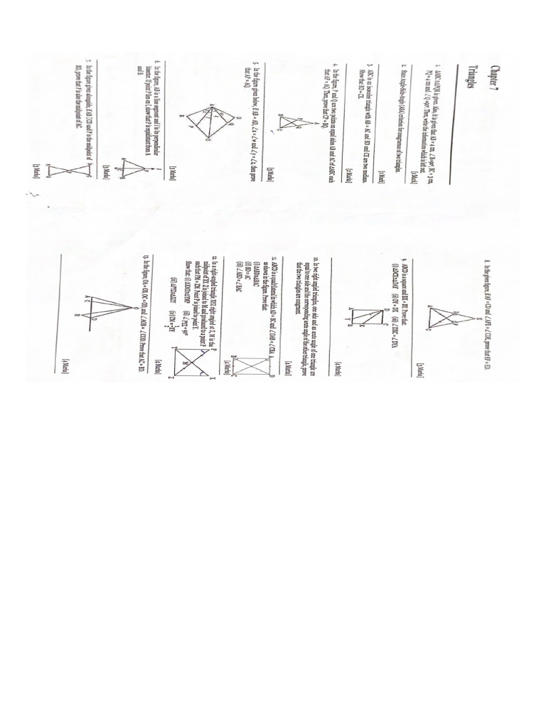 Ch7 Triangles | PDF