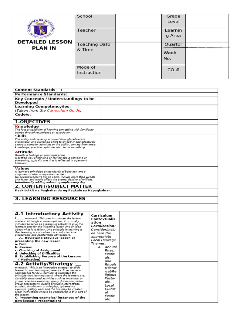 DLP DO 42. S 2016 Template | PDF