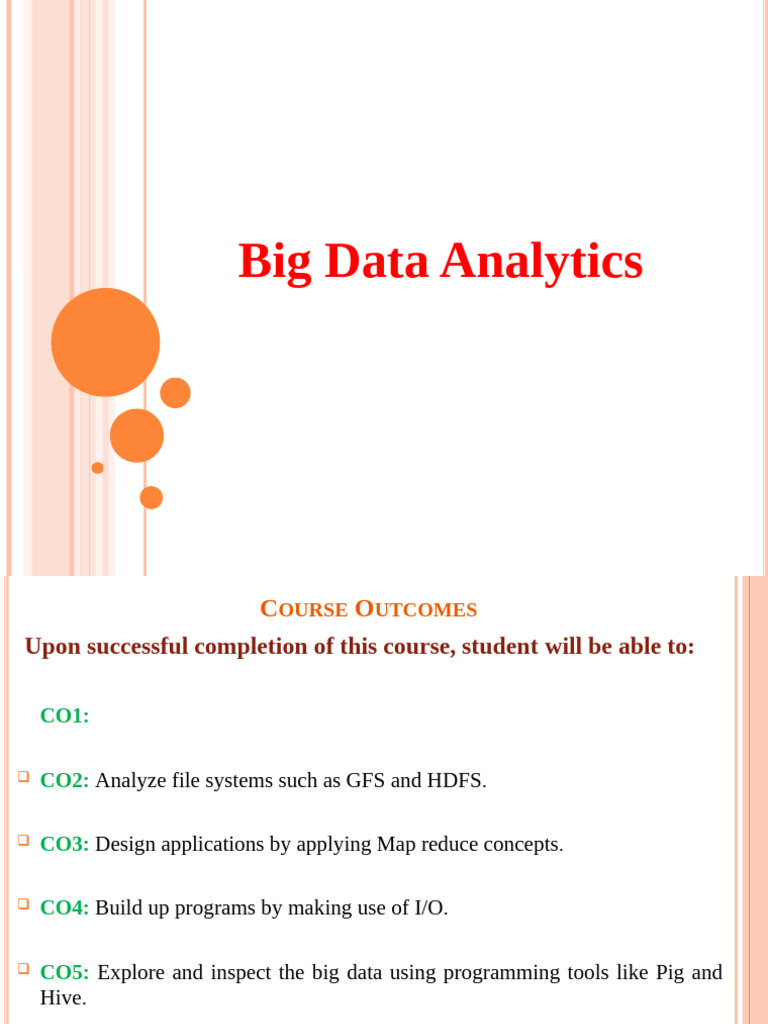 BDA Unit-I PPT | PDF