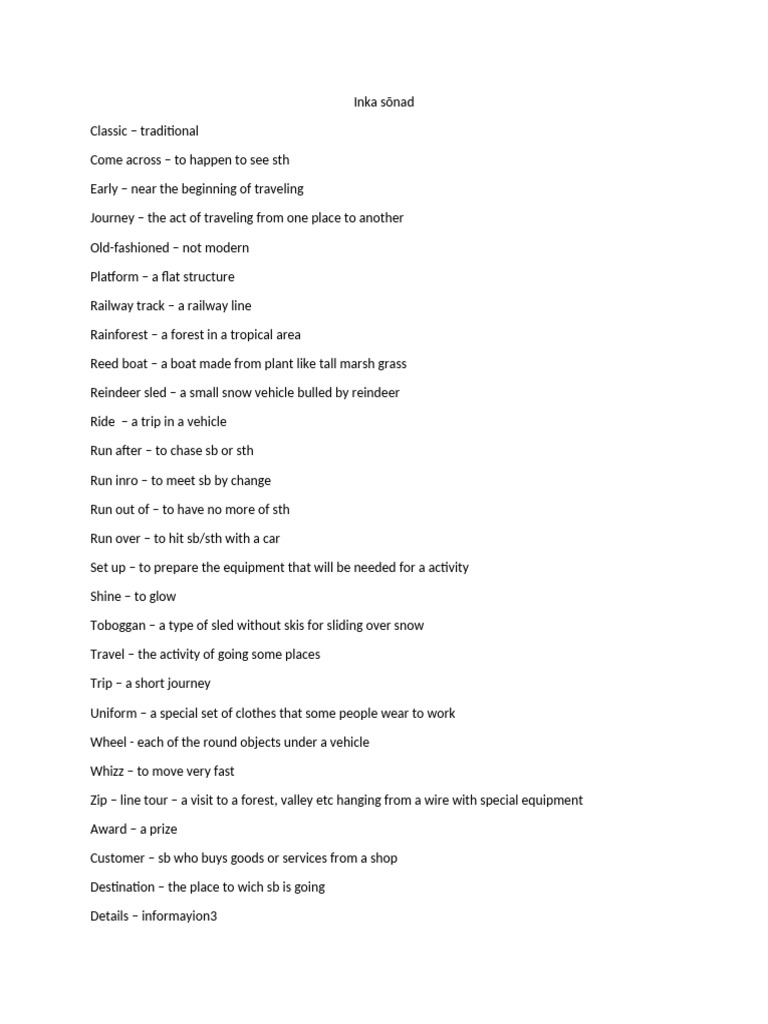 Inka sõna1 | PDF