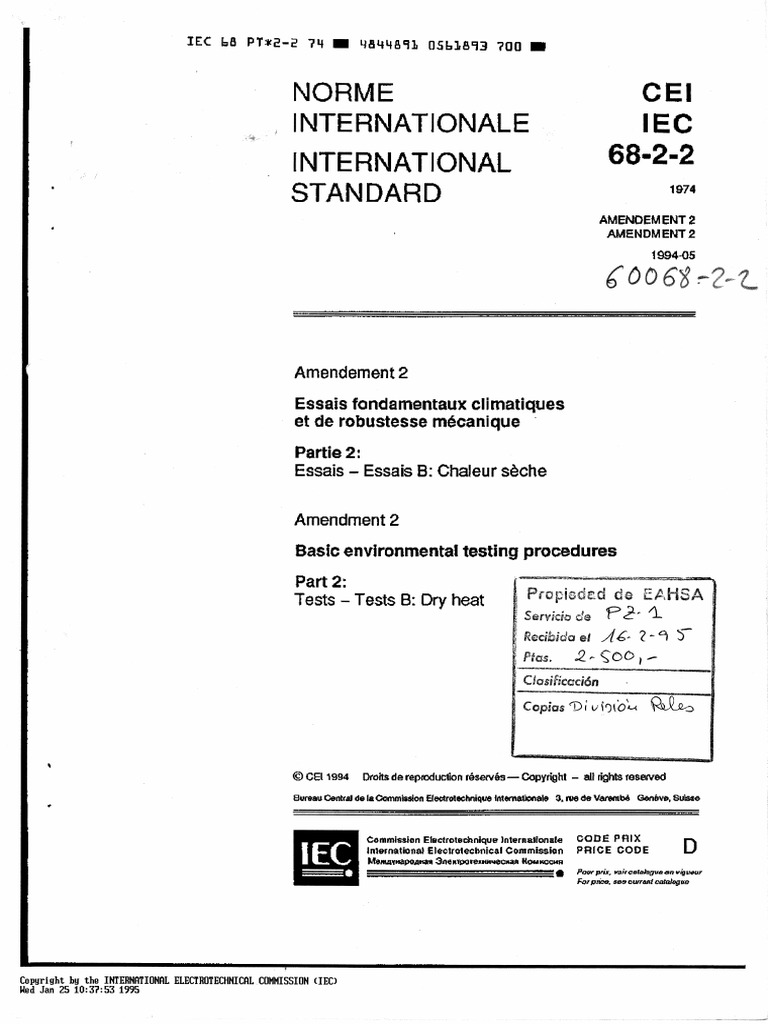 60068-2-2_IEC_1974_AMD2_1994 | PDF