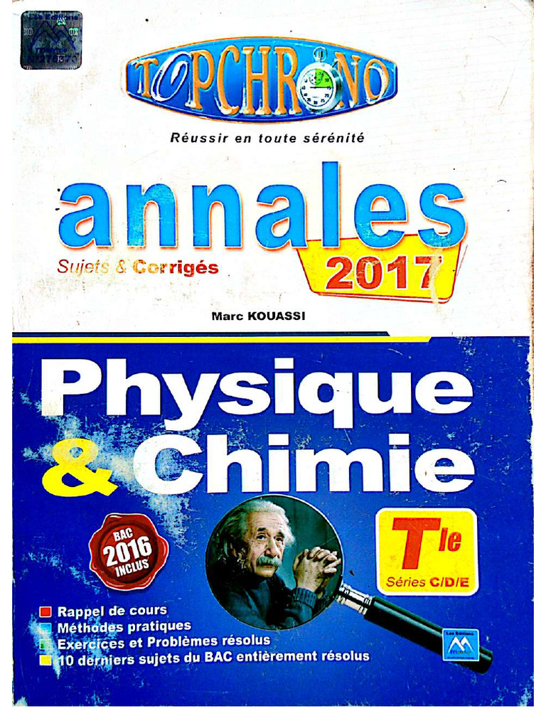 PC Top Terminale Chrono Séries C D E 2017-1 | PDF