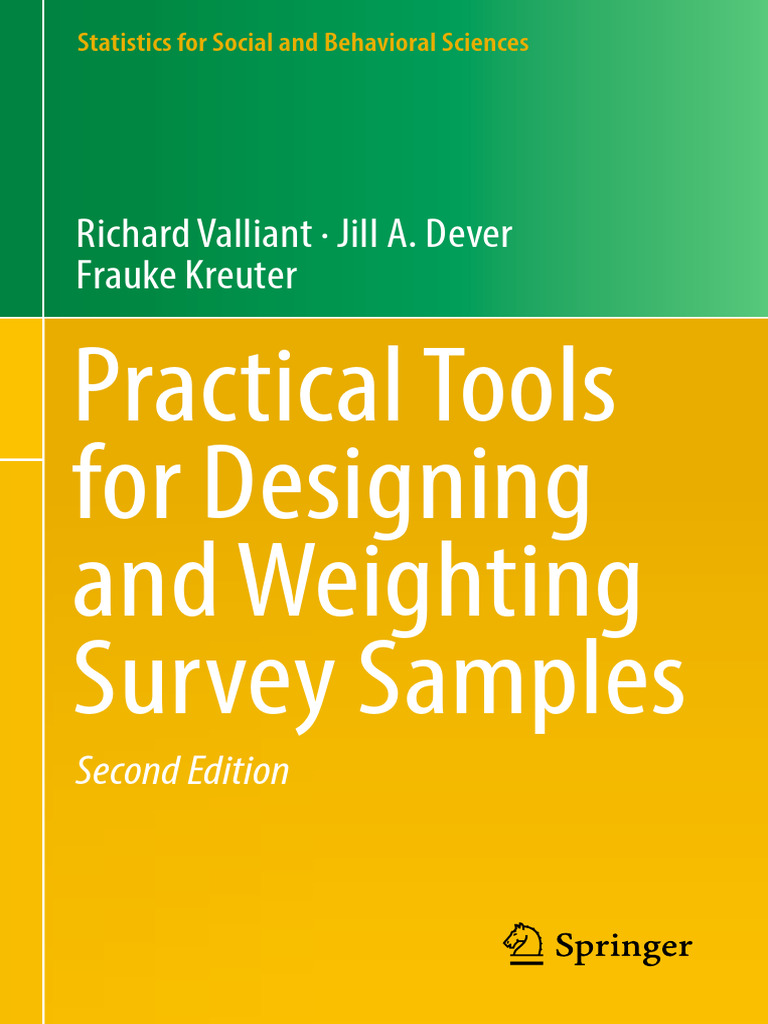 Practical Tools For Designing and Weighting Survey Samples: Richard ...