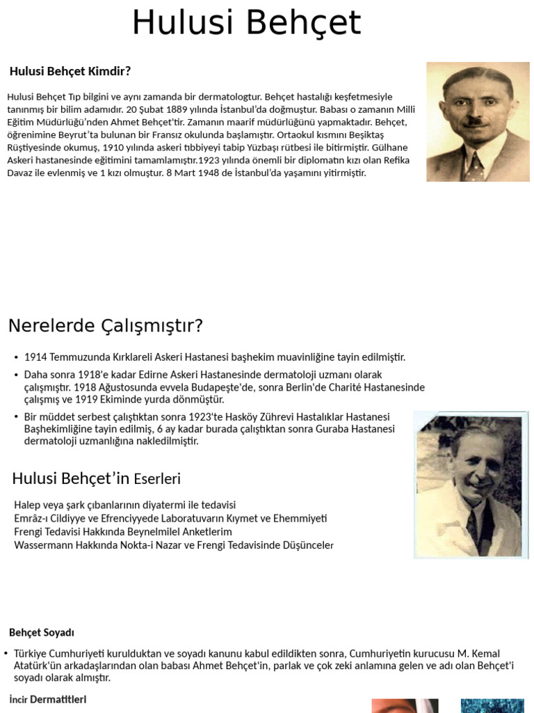 Hulusi Behçet | PDF